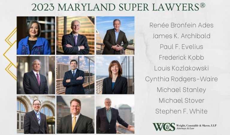 WCS Attorneys Honored by Maryland Super Lawyers 2023 - Wright Constable ...