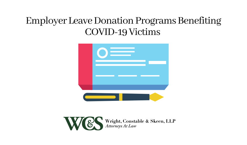 Employer Leave Donation Programs Benefiting COVID-19 Victims (IRC §170 ...